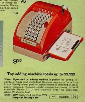 Signature Junior Adding and Multiplying Machine - Jaap's Mechanical Calculators Page